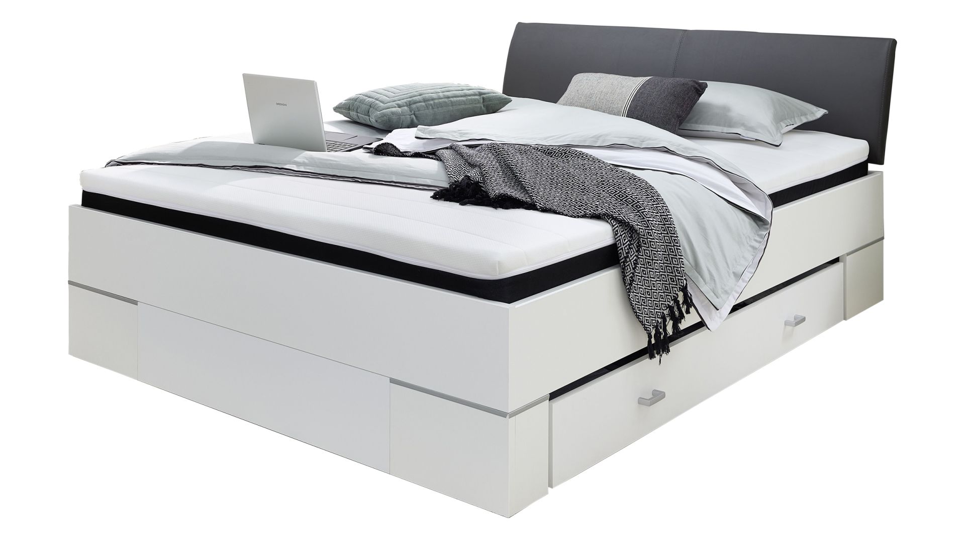 Jugendbett Weiss 140x200