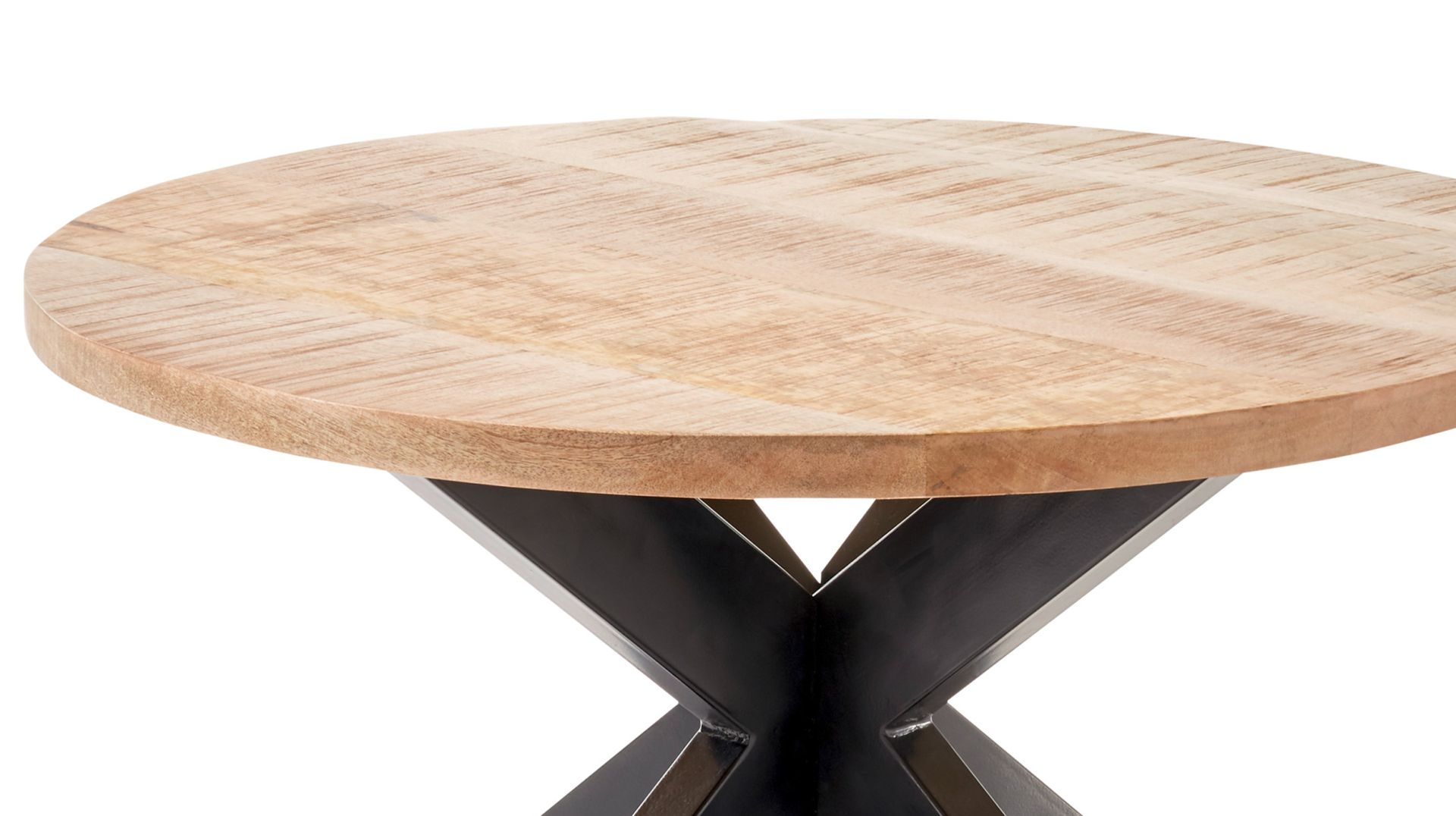 Couchtisch Mangoholz Rund